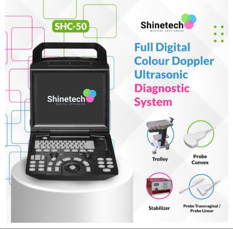 SHINETECH USG FULL DIGITAL COLOUR DOPPLER ULTRASONIC DIAGNOSTIC SYSTEM ...