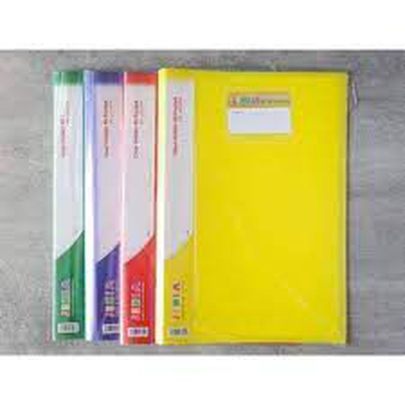 Clear Holder 20 Pocket - Biru