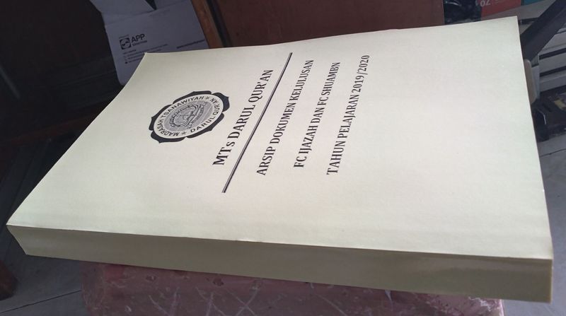 Jilid laminating tebal