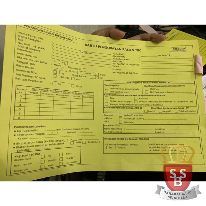 KARTU PENGOBATAN TBC