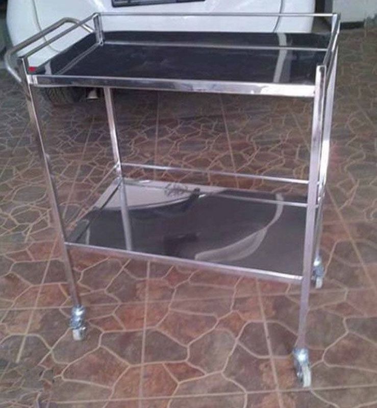 Meja Instrumen 2 shap stainless