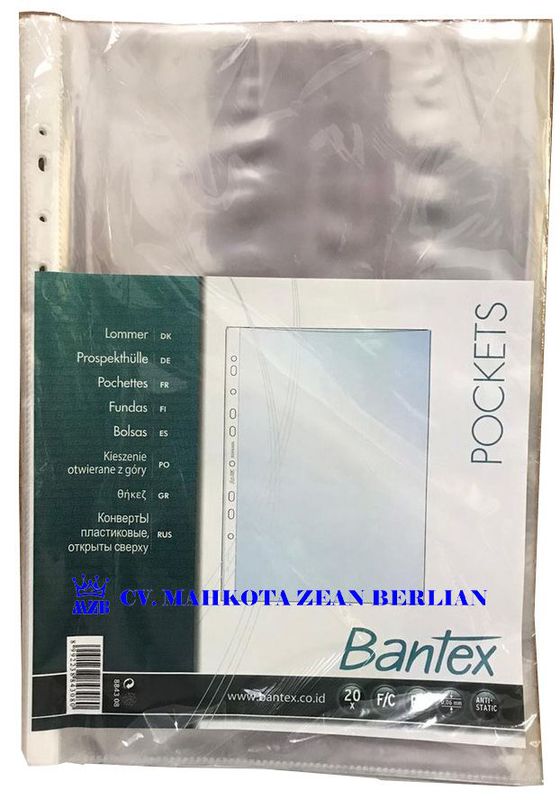 Sheet Protector Plastik Folio