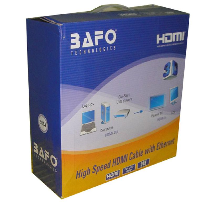 BAFO HDMI Male to Male Cable 30M