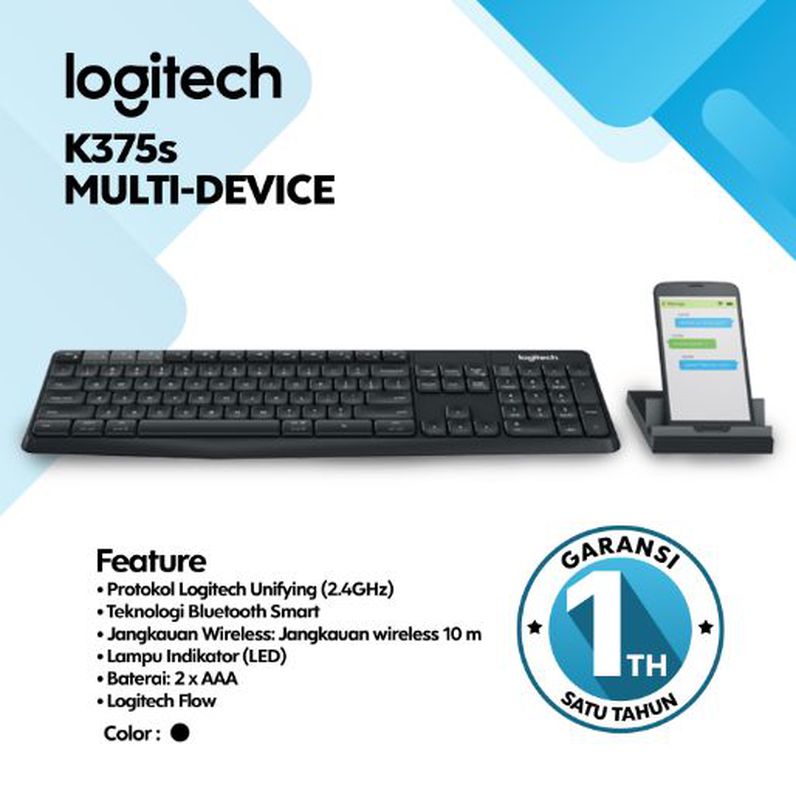 Keyboard Wireless K375S