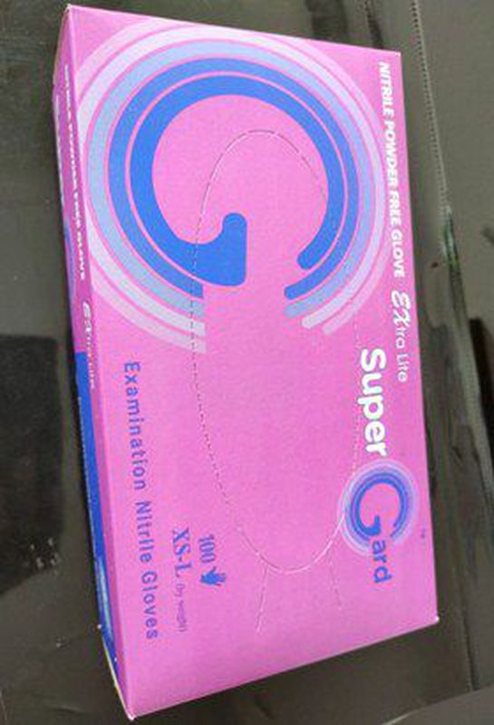 Sarung Tangan Nitril Super Gard
