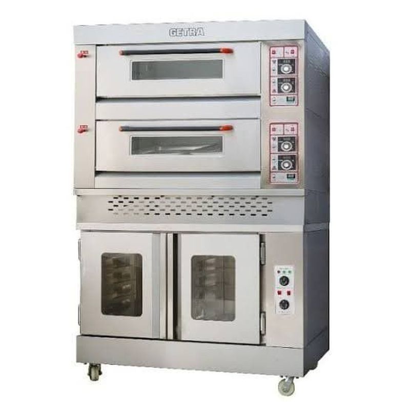 Combi Deck Oven + Proofer GETRA RFL-24SS+FJ-10 Mesin Oven