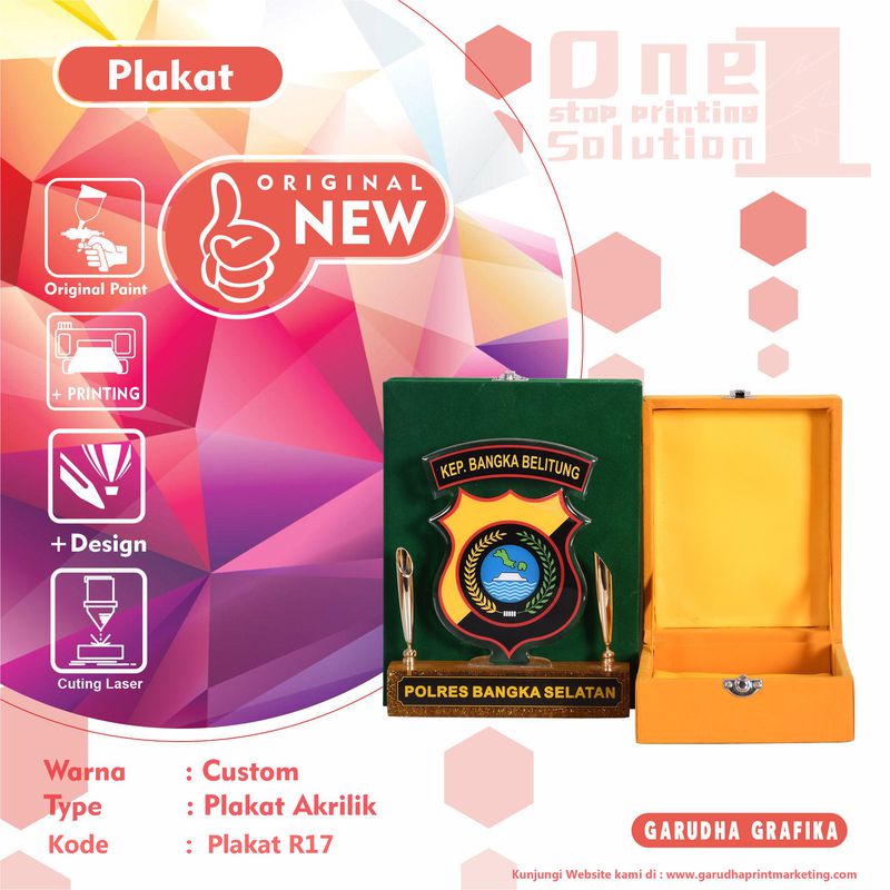 Plakat R17 Blackplate + Box Plakat Elegan - 2 Standing Pen