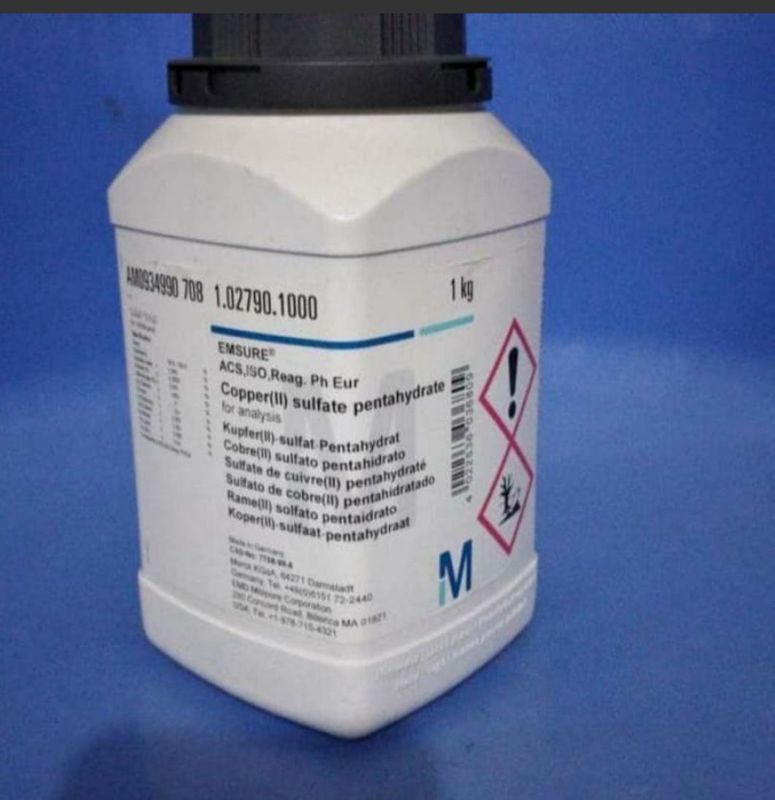 Copper II Sulfate Anhydrous For Analysis Packing 250 Gram