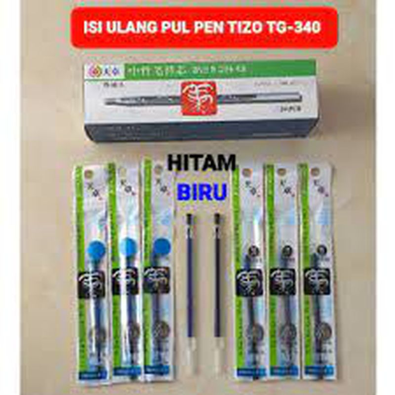 REFILL PULPEN TECHJOB TG-308 - Hitam