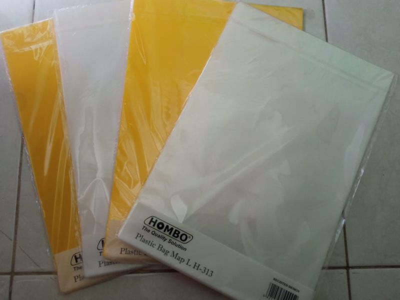 Stopmap Plastik L Bening F4 Merk Hombo