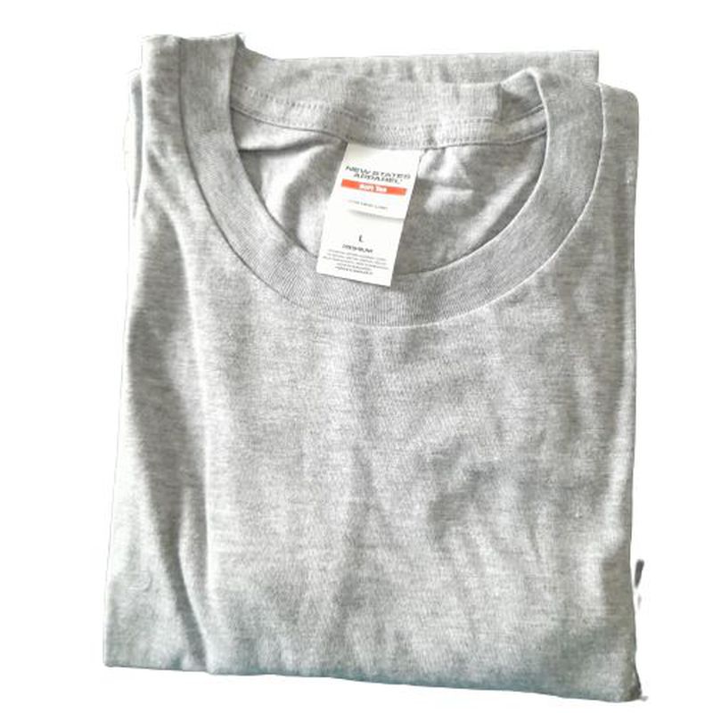 Kaos New States Apparel Soft sport grey ukuran L