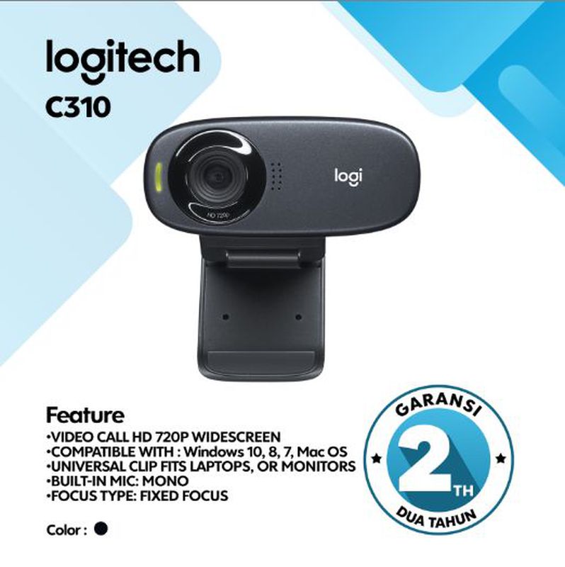 PC Logitech Webcam C310