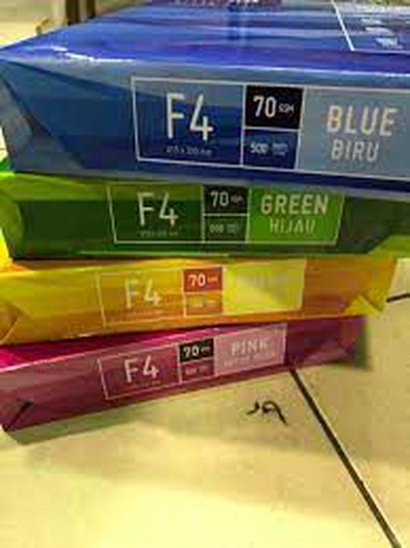 Kertas Bd Sd Warna F4 Hijau Muda