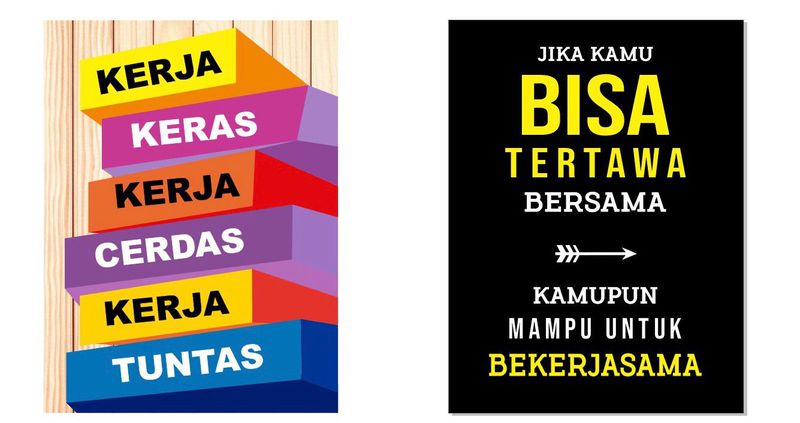 Papan Pesan Motivasi 60 x 80 cm | CITRA PILAR MANDIRI