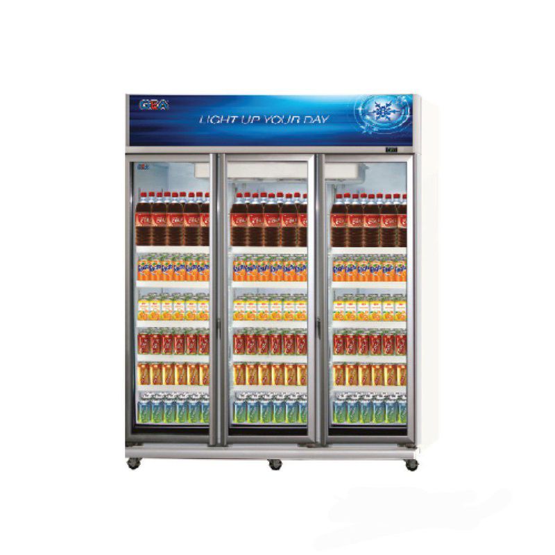SHOWCASE CHILLER 3 PINTU 1.500 LITER - GEA