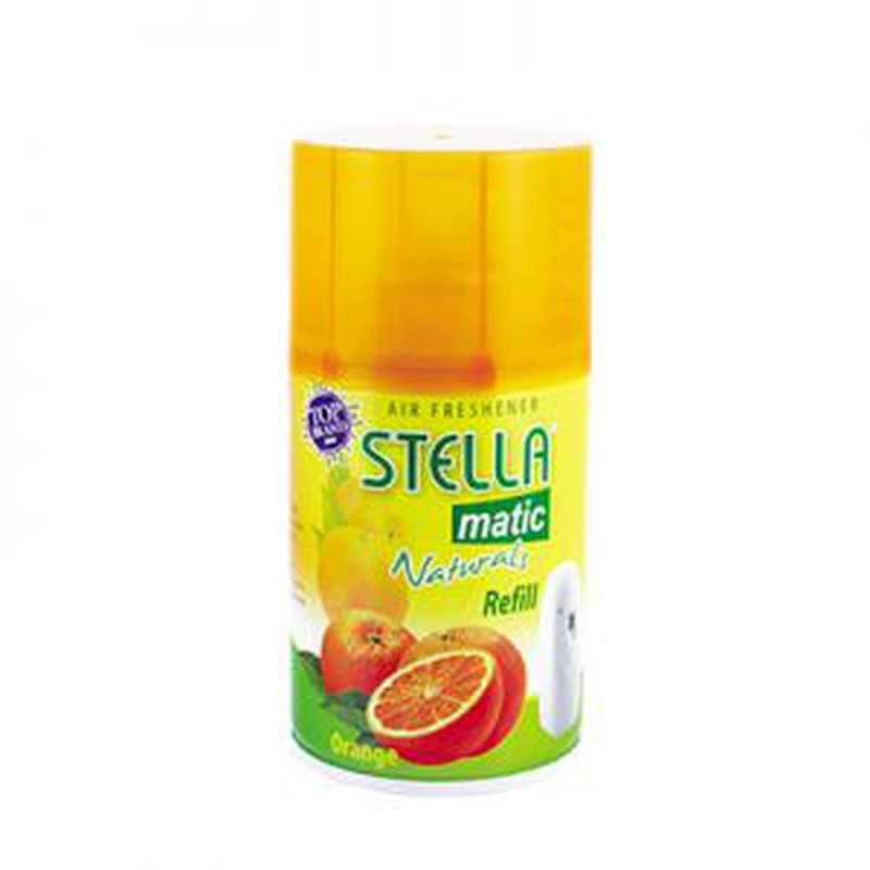 STELLA AIR FRESHENER MATIC REFFIL ORANGE KLG 225mL