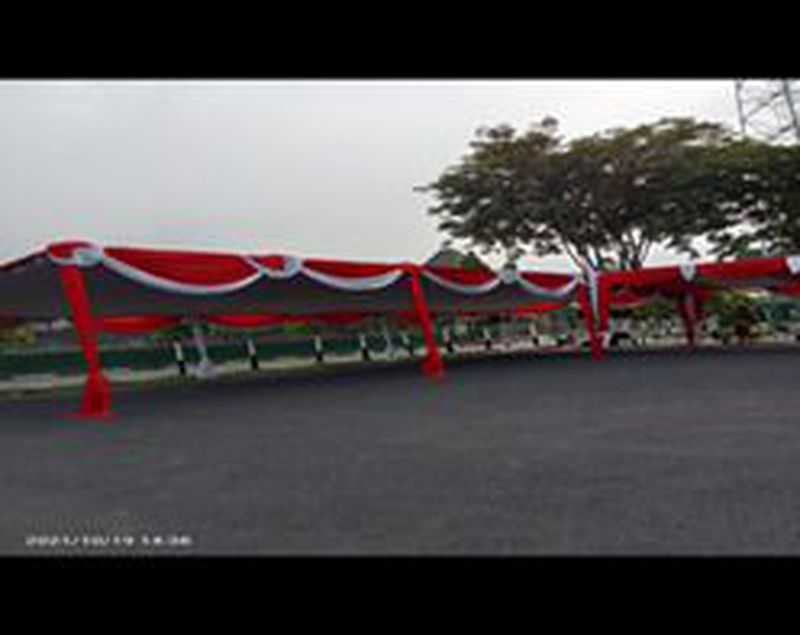 Tenda Acara Dekor, Uk. 6 x 6 m