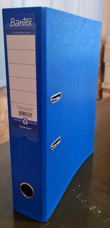 FOLDER MAP BANTEX - Biru