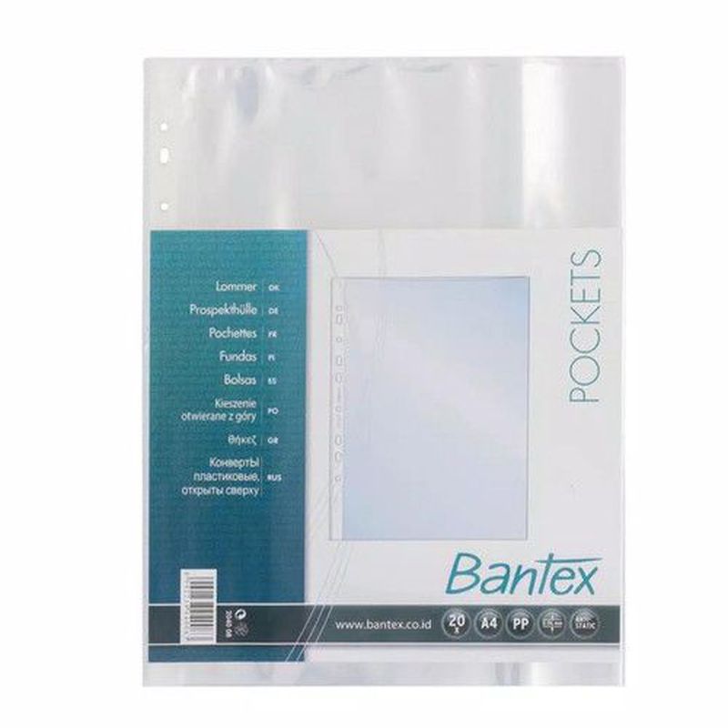 Bantex Sheet Protector ( Pocket ) A4
