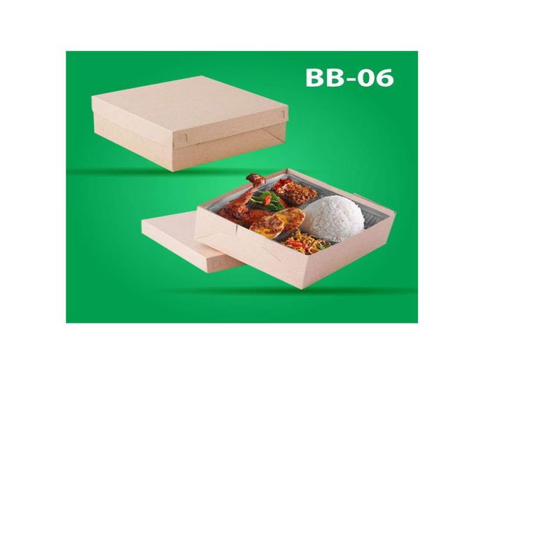 NASI BOX DAN SNACK - UKURAN BOX