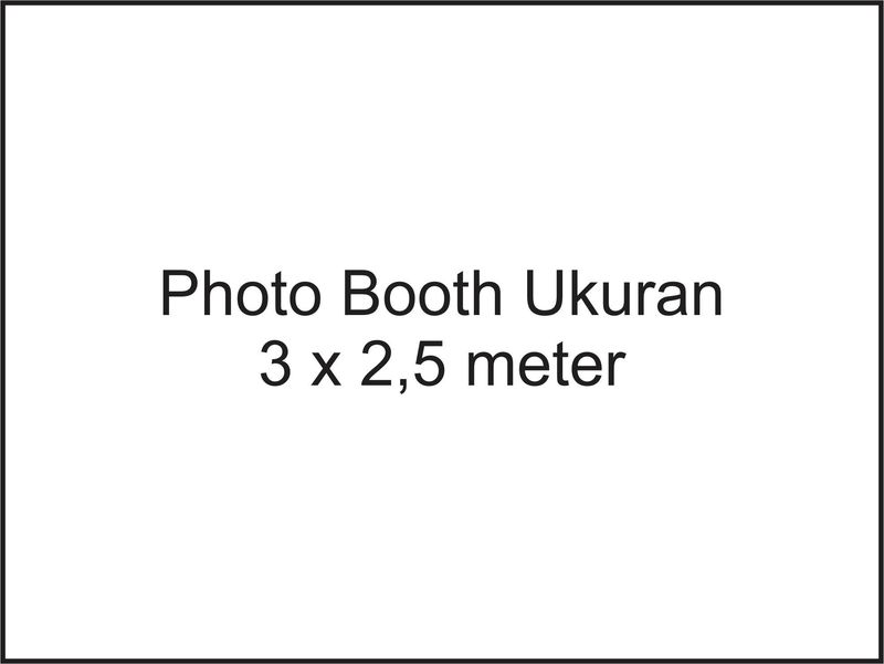 Photo Booth 3 x 2,5 meter