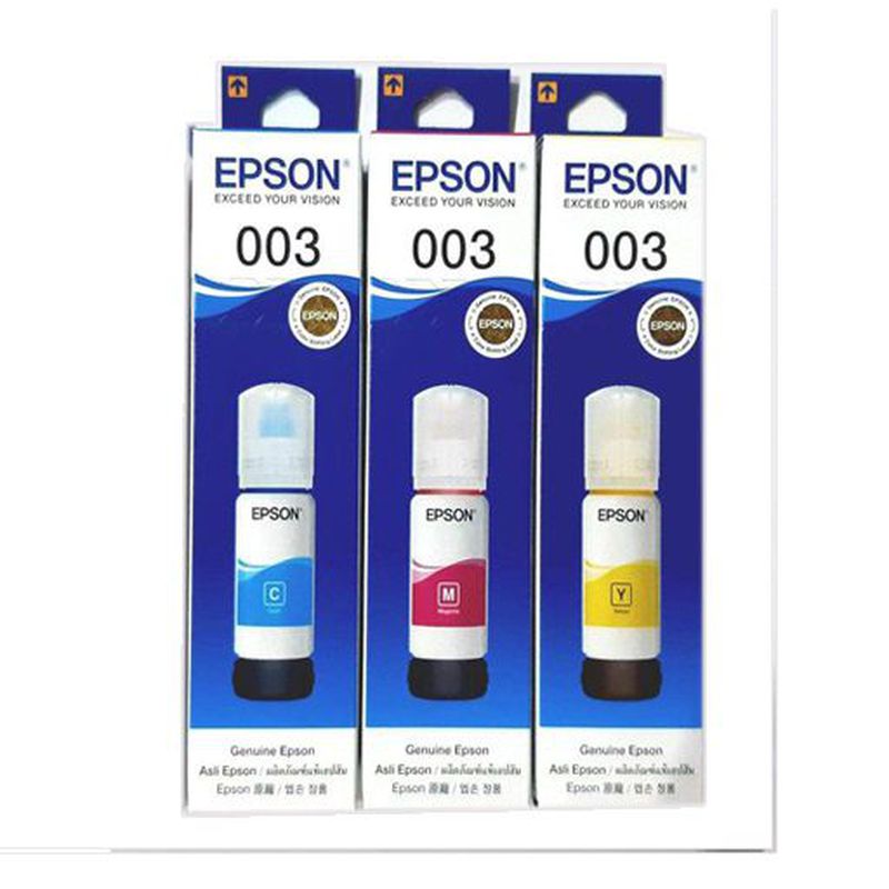 Tinta Epson 003 CMY (3 warna)