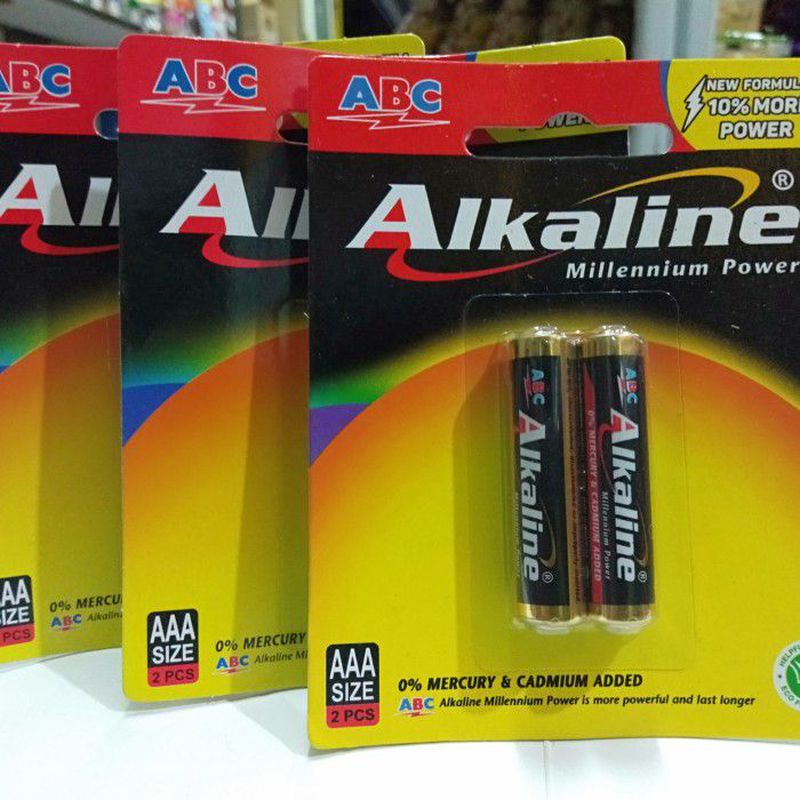 Baterai AAA Alkaline isi 2