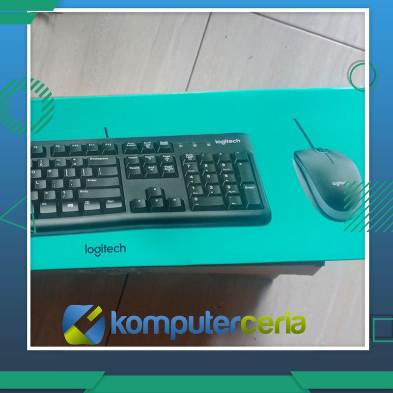 KEYBOARD MOUSE LOGITECH MK120 ORIGINAL
