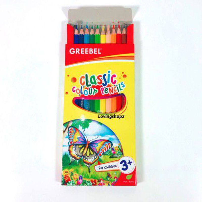 Krayon Greebel Classic Colour Panjang