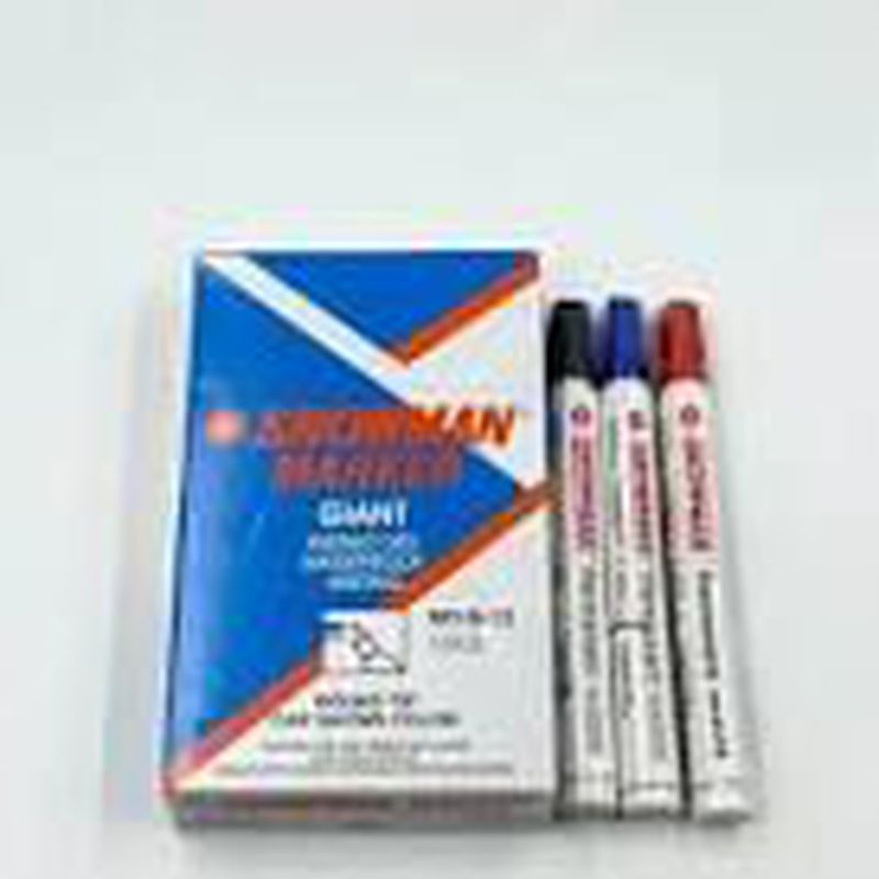 Spidol Permanent Snowman Biru