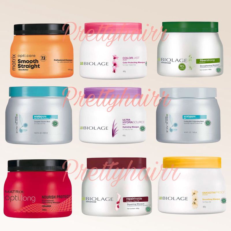 Masker Rambut Matrix Uk. Sedang