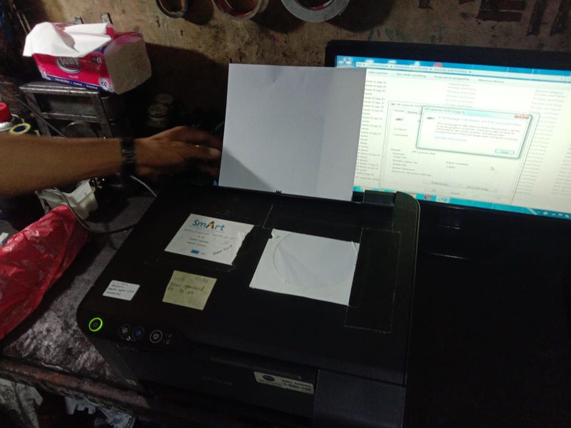 Service Printer Epson L563, Service Head, Service Catridge, Service Mekanik