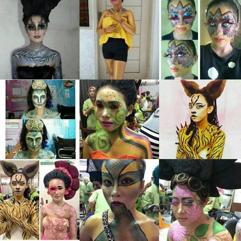 rias penari dan makeup artis