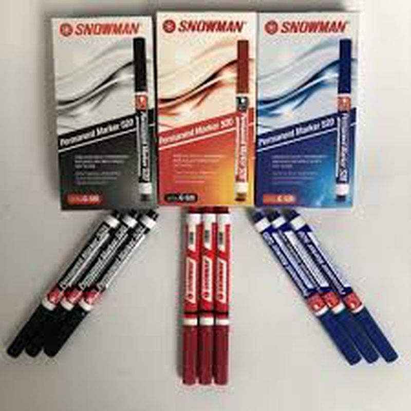 Spidol permanent snowan 520