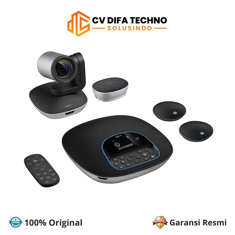 Logitech Group Video Conference - Original Garansi Resmi - Group + Mic