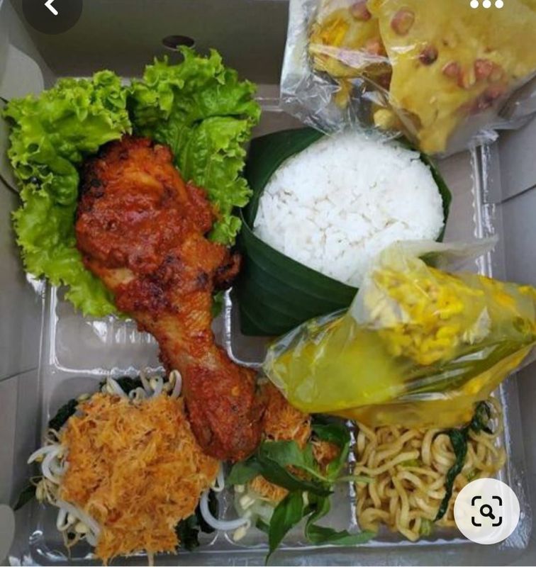 Nasi Pecel Komplit