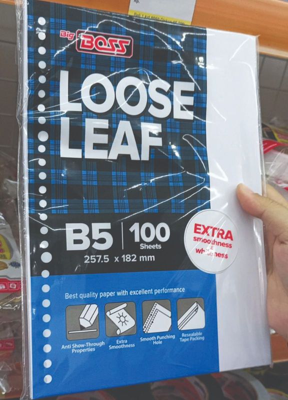 Form BCP dan RKHP Ukuran B5 (LOOSE LEAF)