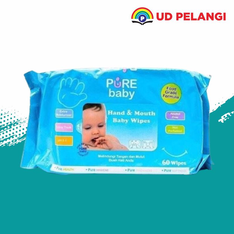TISSUE BASAH PURE BABY 60s