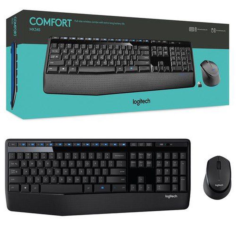 Logitech MK345 Wireless Combo Keyboard Mouse