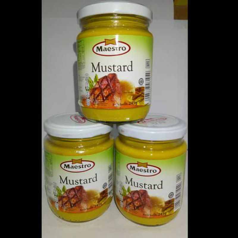 Saos Mustard Maestro 245 gram