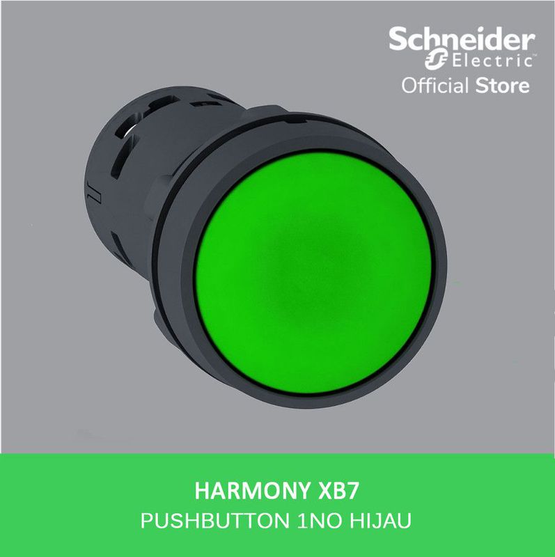 SCHNEIDER PUSH-BUTTON HIJAU XB7NA31
