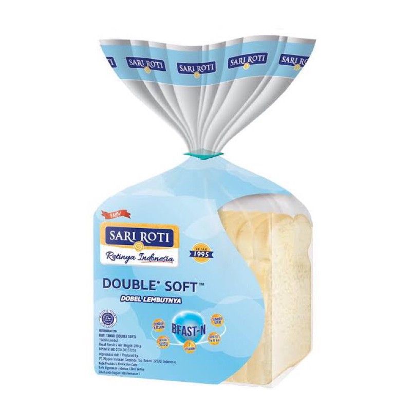 Sari Roti Tawar Double Soft