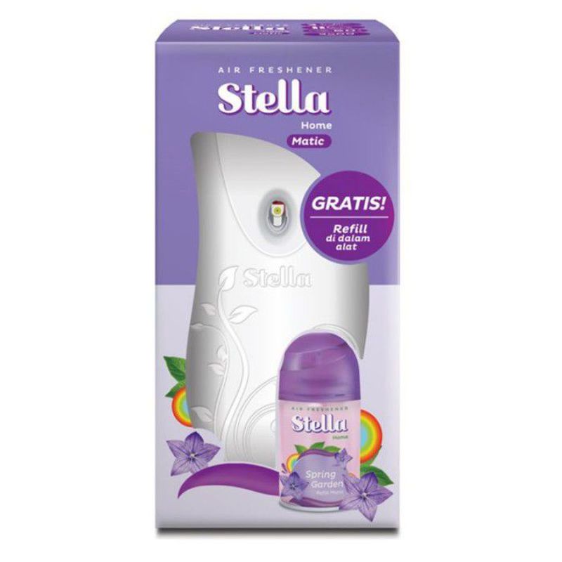 Stella Matic Set Dispenser / Alat Pengharum Ruangan Otomatis