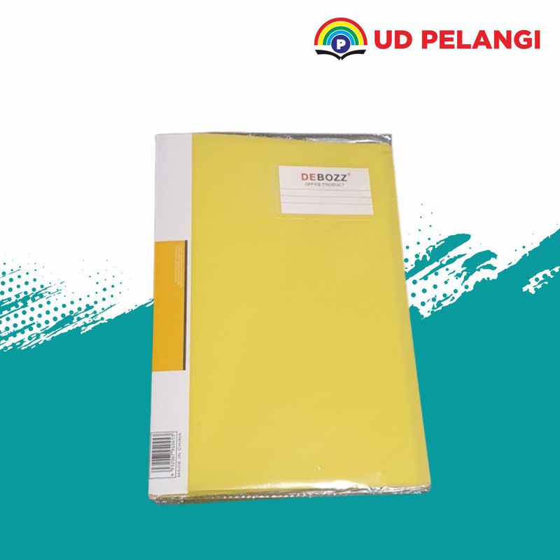 CLEAR HOLDER PLASTIK POCKET - DEBOZZ / Map Berkantong Plastik Merek ...