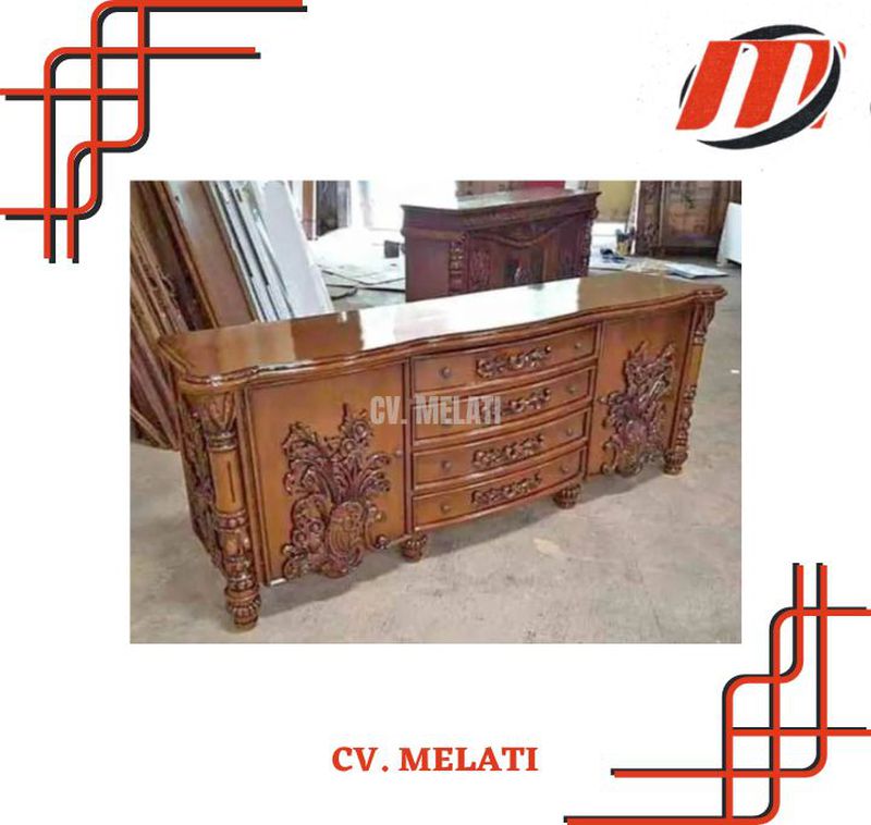 Meja Custom Kayu Jati