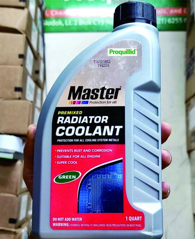 Air Radiator Coolant Master Premixed Green 1 Lt