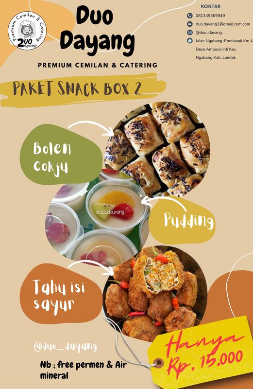 Snack Box Paket 2 - Jenis Kue