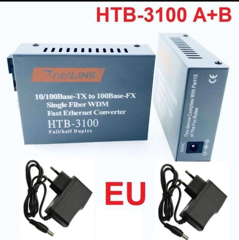 Netlink HTB 3100 FO to Lan converter