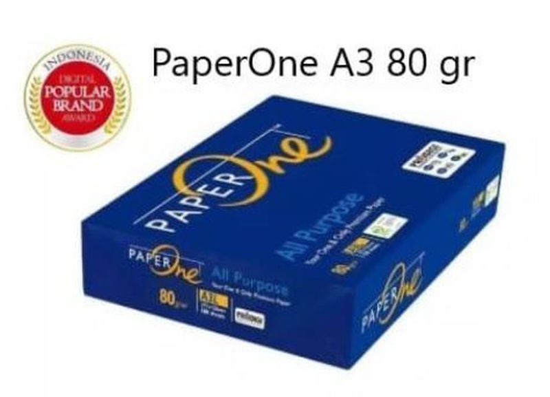 Kertas A3 Paper One 80 Gsm