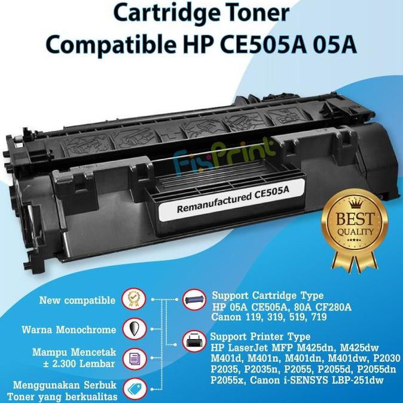 Cartridge Toner Compatible 80A CF280A Printer HP LaserJet Pro 400 MFP